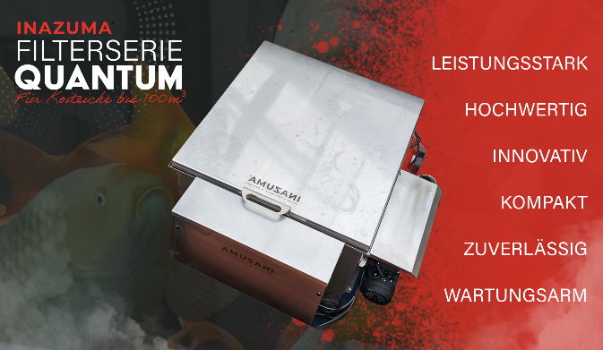 Inazuma Trommelfilter - Koiteich-Planung.de